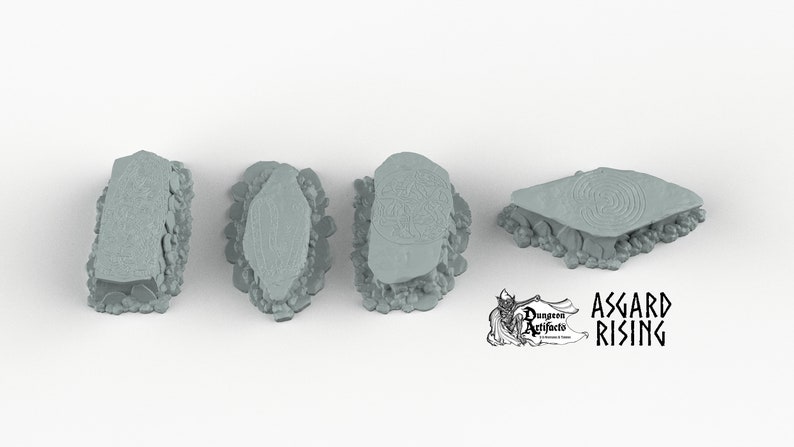 Draugr Graves - Asgard Rising Monster D&D Dnd Pathfinder - Etsy