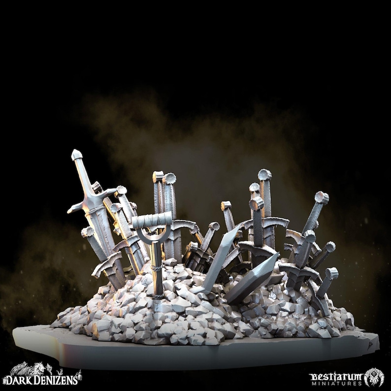 Sword Piles Dark Denizens Bestiarum Miniatures D&D Wargaming Dnd - Etsy