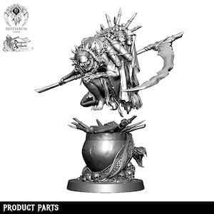 Pot Hag the Coven Bestiarum Miniatures D&D Wargaming Dnd - Etsy