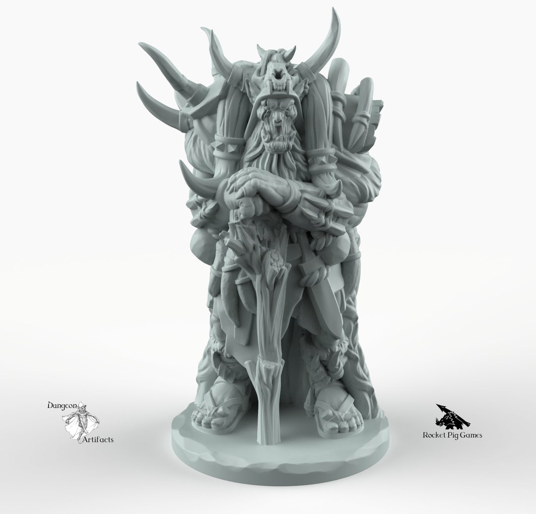 Orc Elder - Miniatures Monster Rocket Pig Games - Etsy