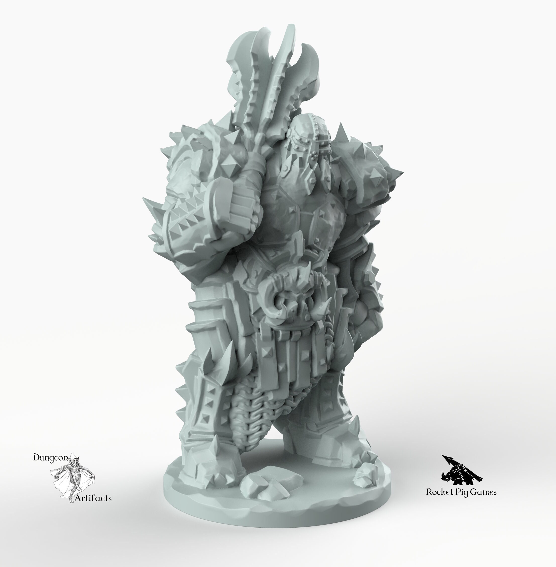 Orc Ironklad Ironclad Miniatures Monster Rocket Pig Games - Etsy