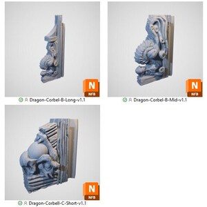Corbels - Cities of Ramshackle and Ruin - Printable Scenery - Terrain ...