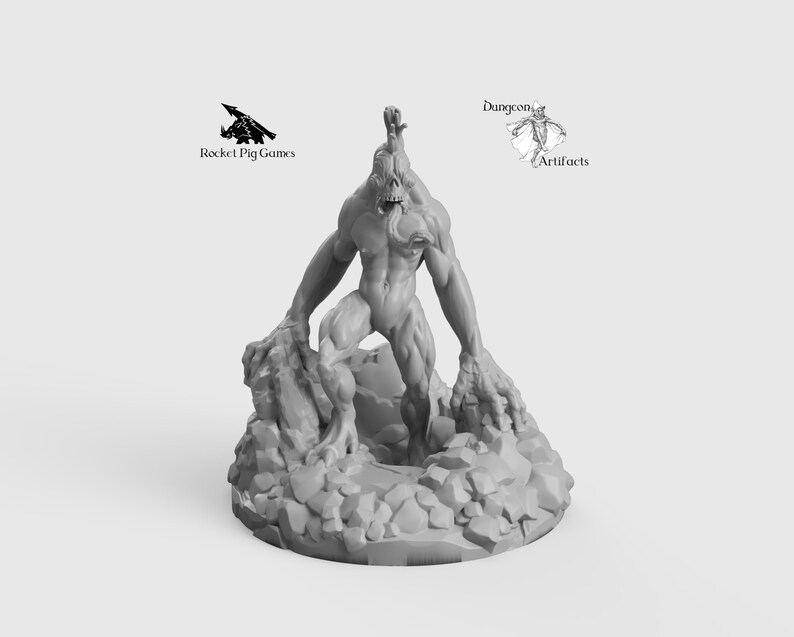 Cave Feral Prime Wargaming Miniatures Monster Rocket Pig | Etsy