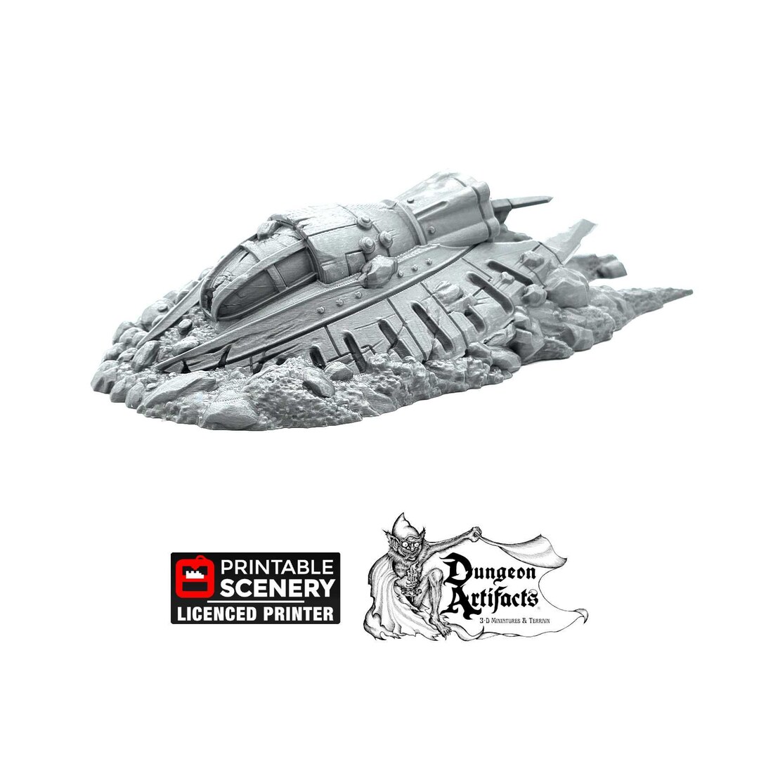 UFO Crash - Brave New Worlds - Printable Scenery New Eden Sanctuary-17 ...