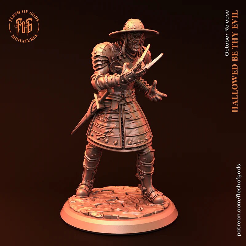 Sir Frederick, the Dream Slayer Welcome Pack Flesh of Gods Wargaming D ...