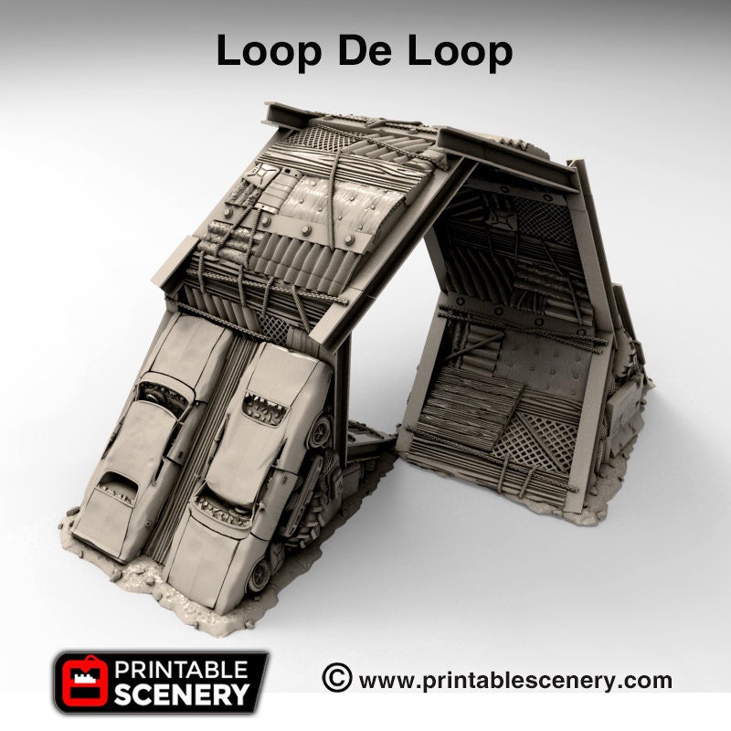 Loop De Loop - 15mm 28mm 20mm 32mm Brave New Worlds Wasteworld Gaslands ...