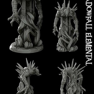 Shadowfall Elemental - Shadow Spirit - Wargaming Miniatures Monster ...