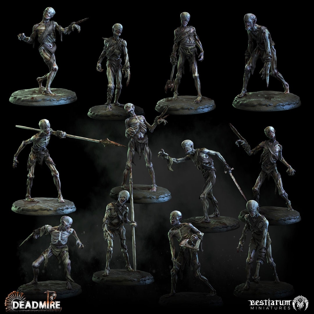 The Restless | Deadmire | Bestiarum | Miniatures D&D Wargaming Dnd - Etsy