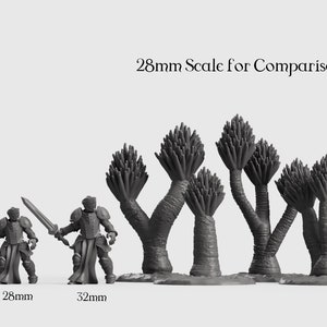 Yucca Trees - 28mm 32mm Empire of Scorching Sands Wargaming Terrain - Etsy