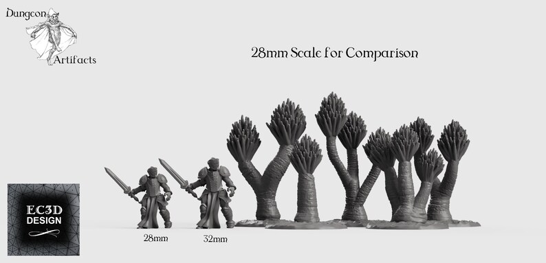Yucca Trees 28mm 32mm Empire of Scorching Sands Wargaming - Etsy