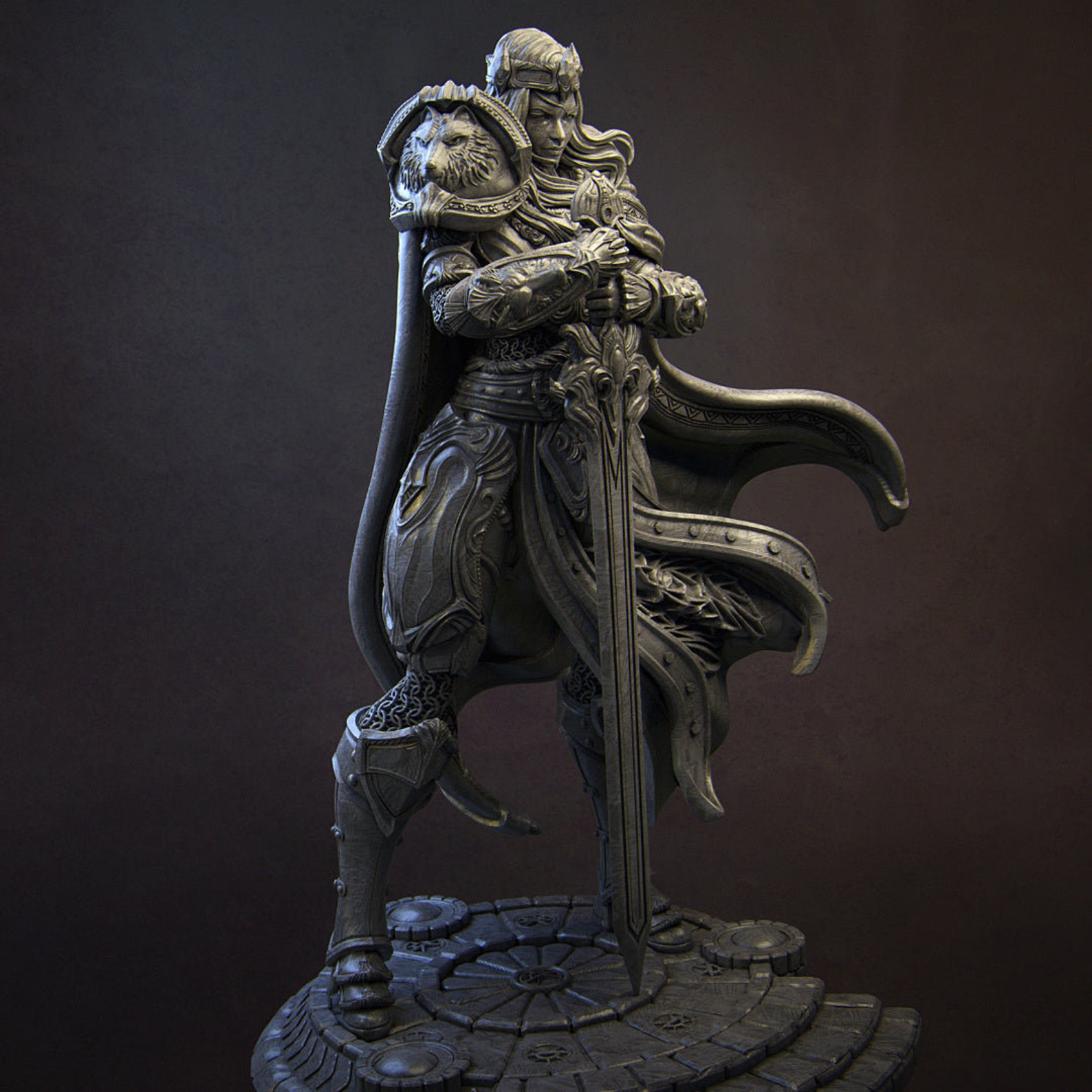 Alina Paladin of Dawn Nerikson Wargaming D&D Dnd - Etsy