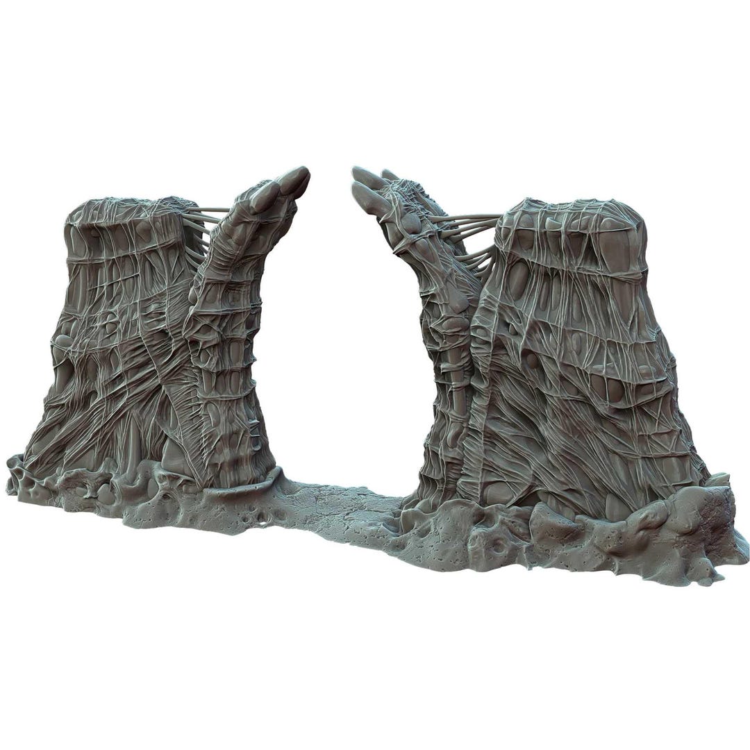 Flesh-torn Arch - Biogothic - Multiverse - Terrain Wargaming D&D Dnd - Etsy