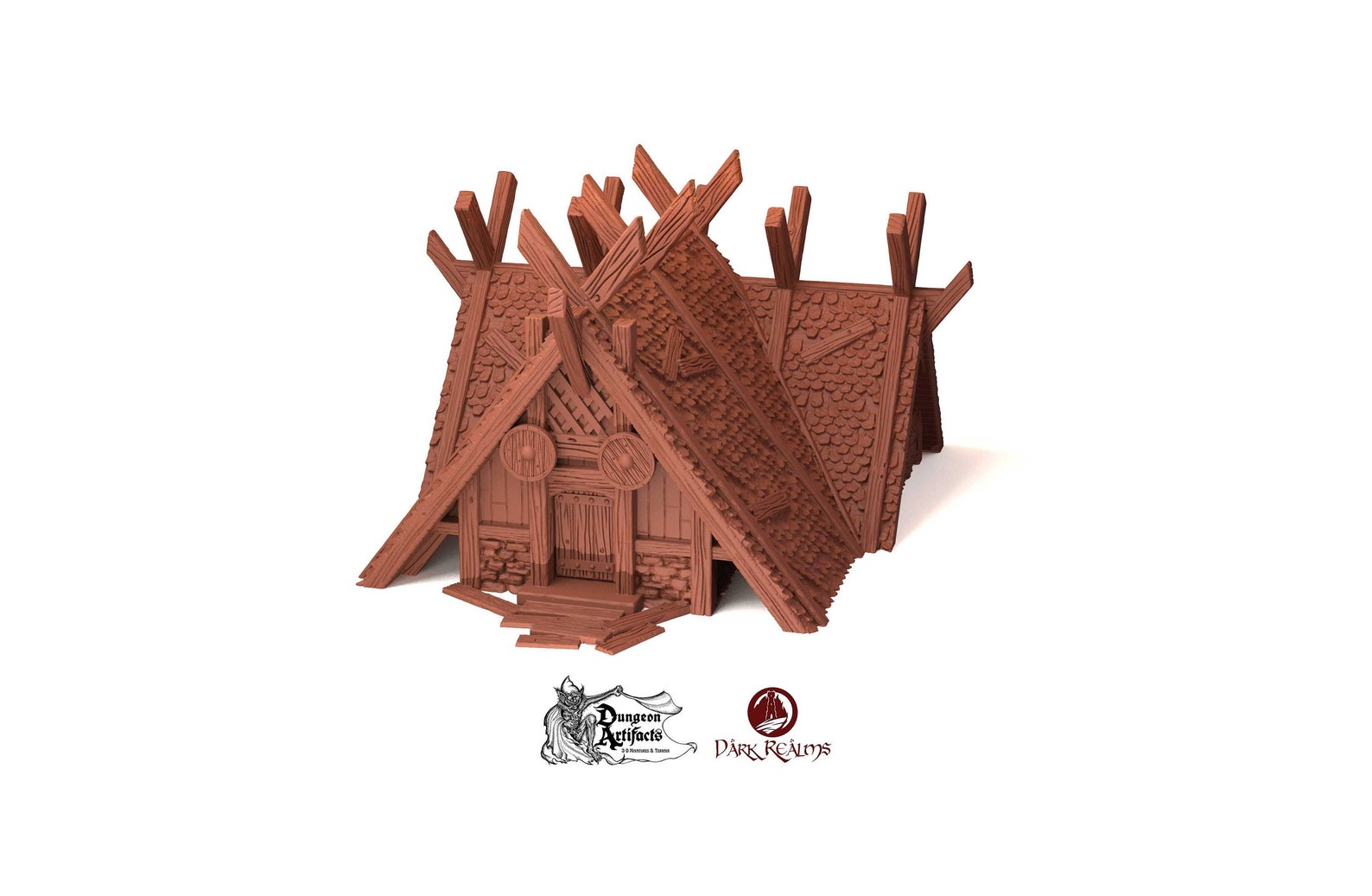 Norse House 5 Odingard Dark Realms Terrain Wargaming D&D - Etsy