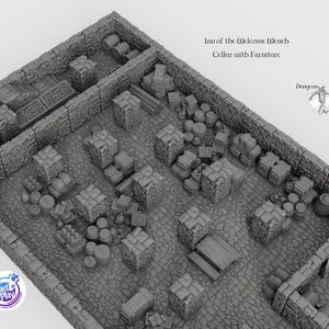 Inn of the Welcome Wench Cellar - Basement 28mm Clorehaven and the ...