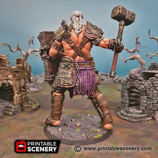 Kraweld the Siege Giant - Shadowfey - Printable Scenery Terrain ...