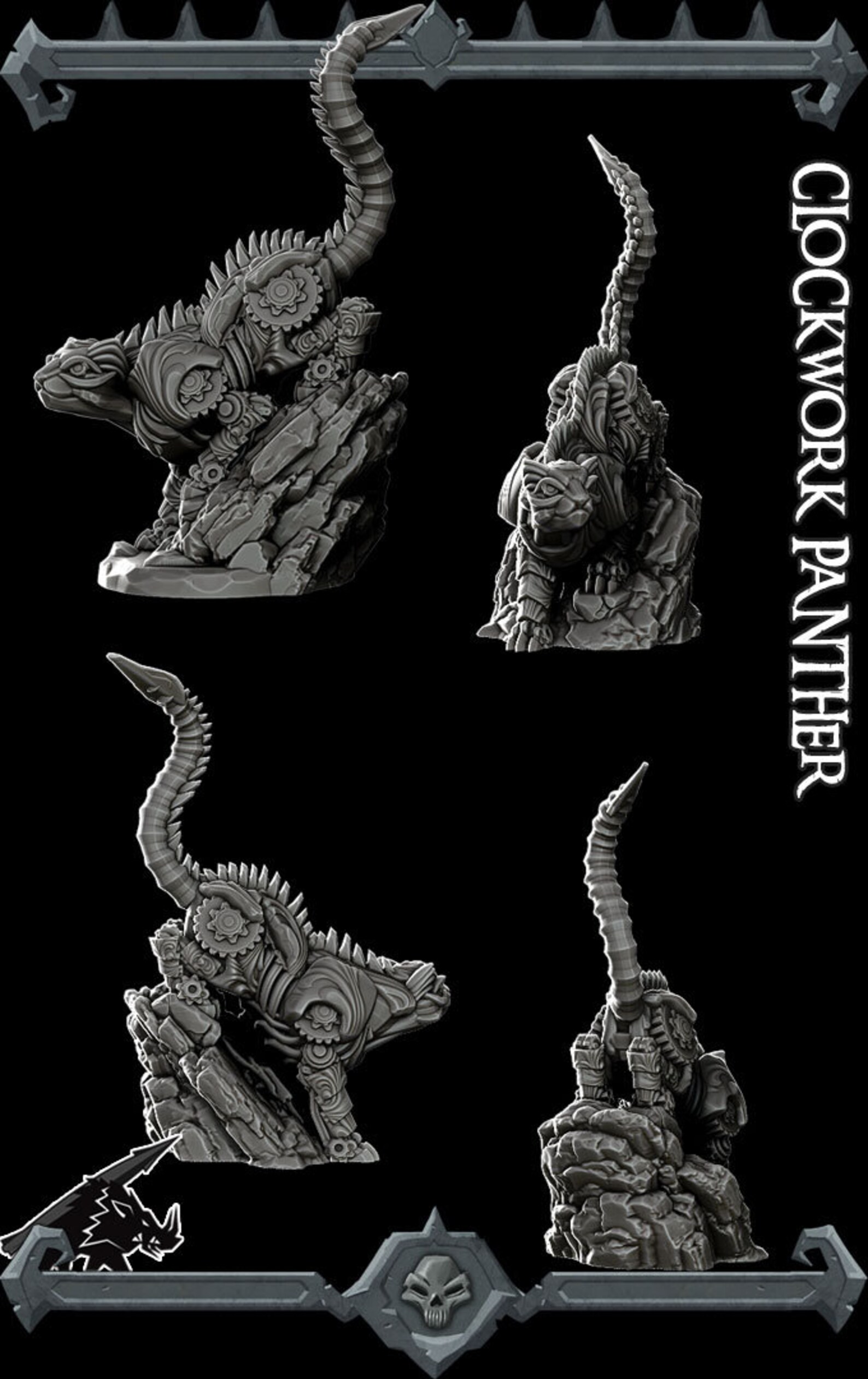 Clockwork Panther Wargaming Miniatures Monster Rocket Pig - Etsy