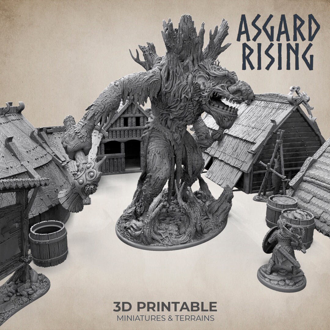 Jontar the Mad - Hill Giant - Asgard Rising Miniatures - Wargaming D&D ...
