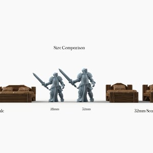 Simple RPG Beds - 28mm 32mm Furniture Clorehaven and Goblin Grotto ...