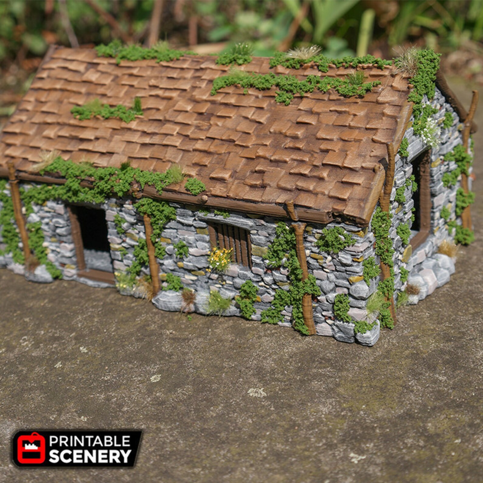 Old Stone Barn 15mm 28mm 32mm Time Warp Wargaming Terrain - Etsy