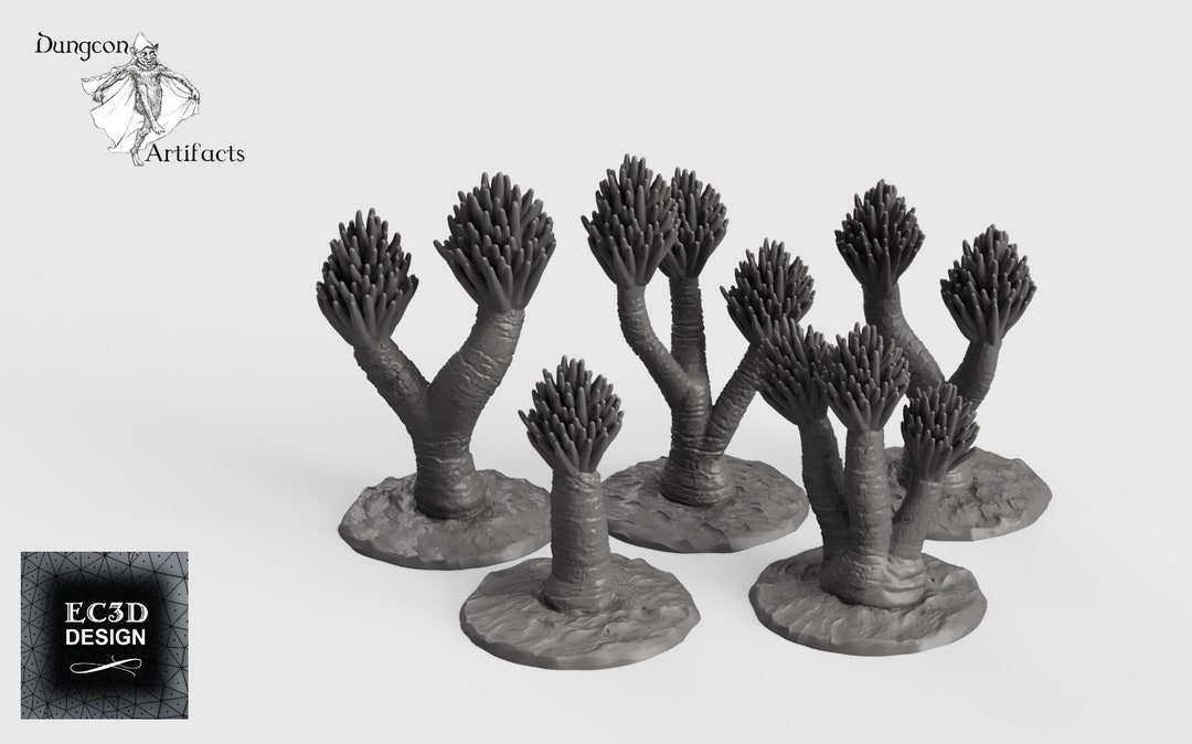 Yucca Trees - 28mm 32mm Empire of Scorching Sands Wargaming Terrain - Etsy