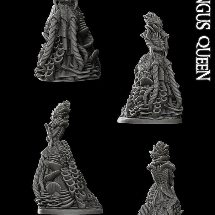 Fungus Queen - Fungal Queen Wargaming Miniatures Monster Rocket Pig ...