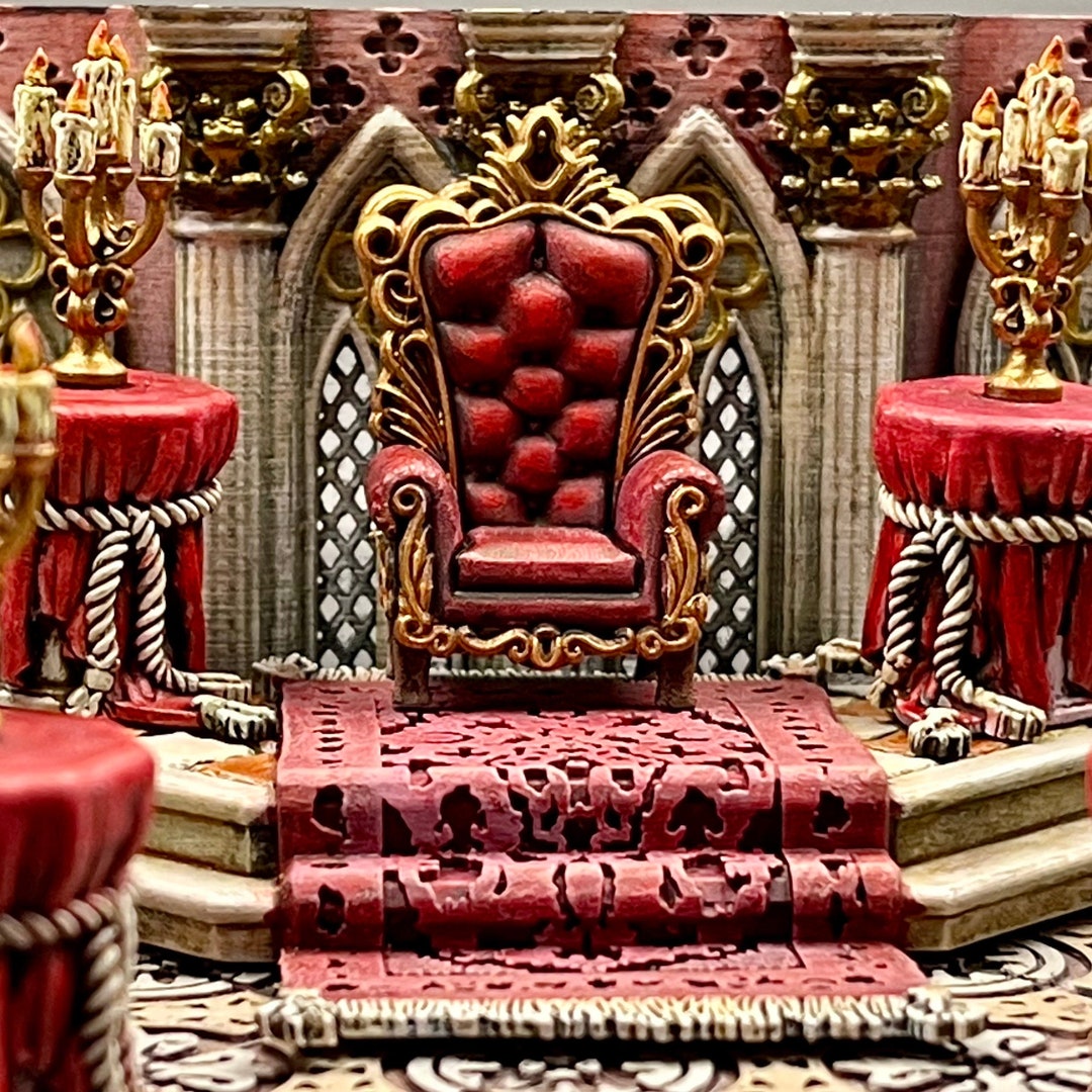 Throne Room Furniture Trifolium Estate Antigone Miniatures Wargaming D ...