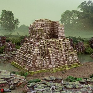 Bamboo Throne - the Gloaming Swamps - Printable Scenery Terrain ...