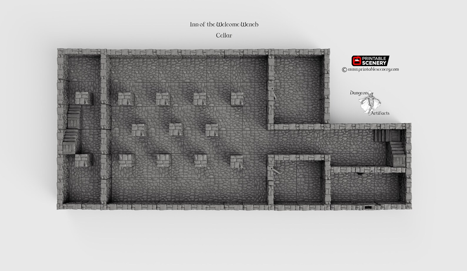 Inn of the Welcome Wench Cellar Basement 28mm Clorehaven and - Etsy