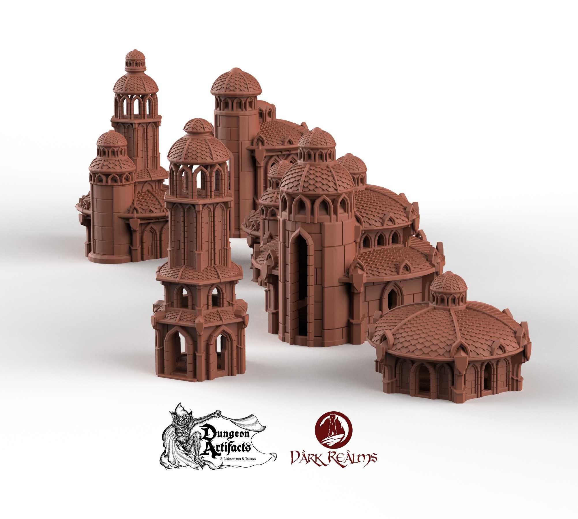 City of Atlantis - Atlantis - Dark Realms Terrain Wargaming D&D Dnd - Etsy