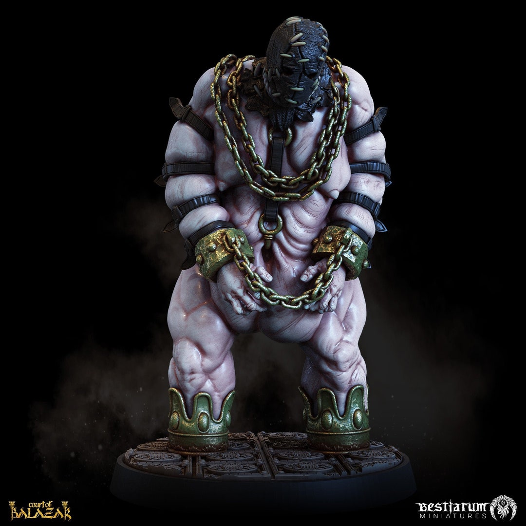 Behemoth Slave | the Court of Balazar | Bestiarum | Miniatures D&D ...