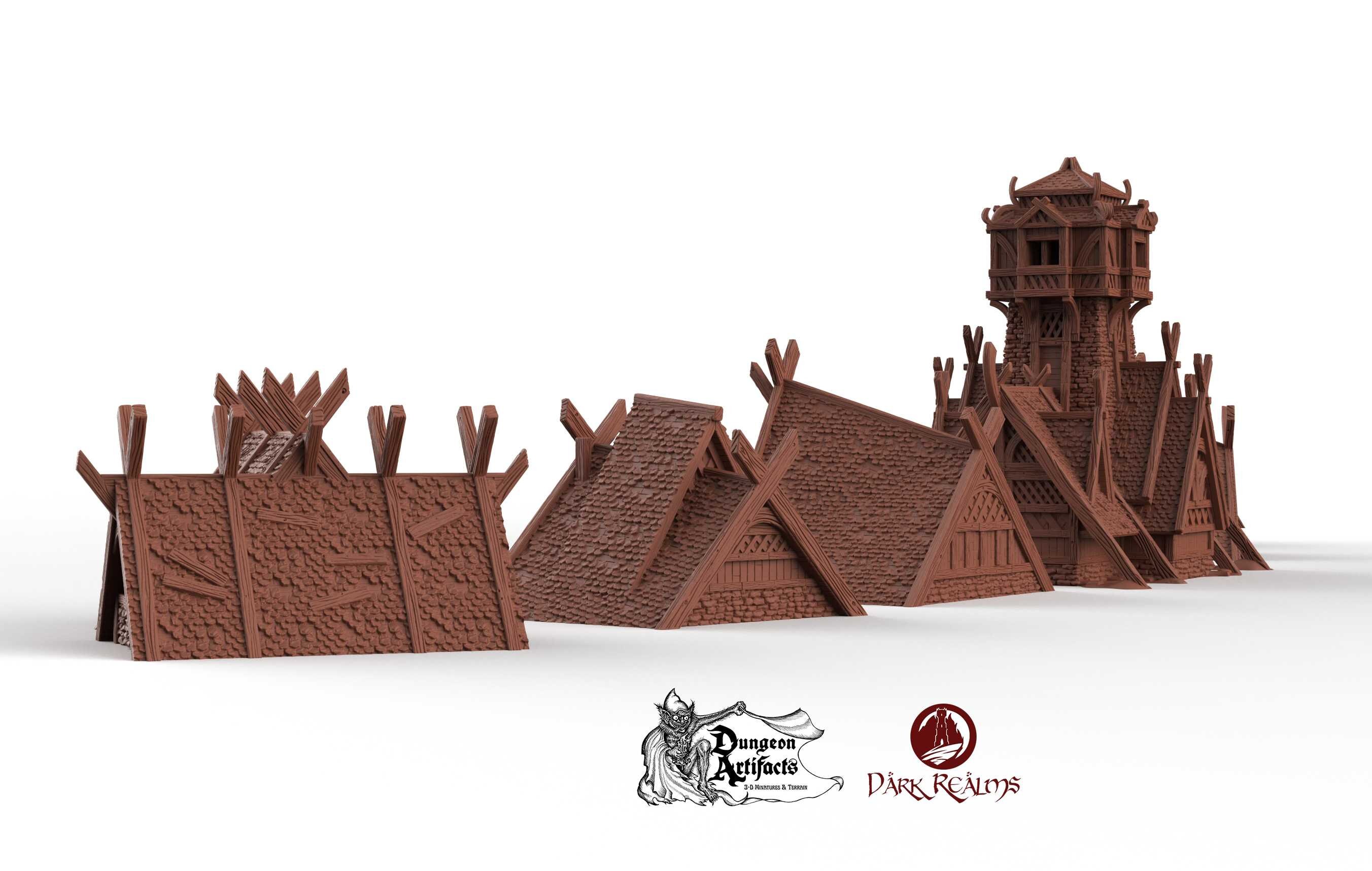 Norse Village of Odingard Odingard Dark Realms Terrain - Etsy