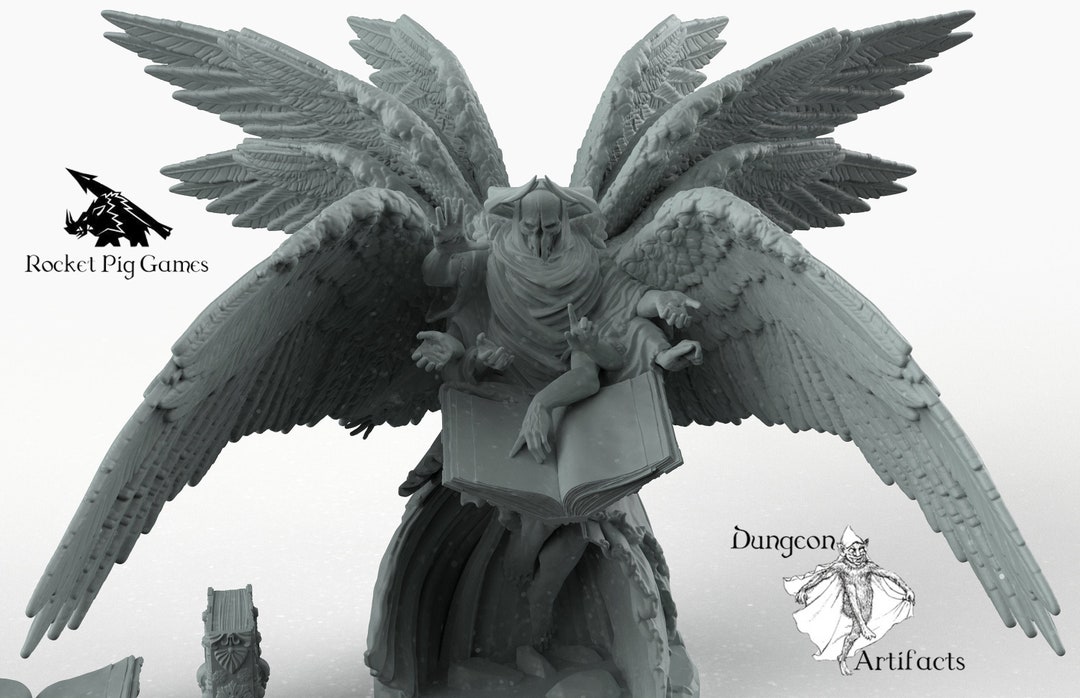 Angel of Death - Wargaming Miniatures Monster Rocket Pig Games D&D Dnd ...