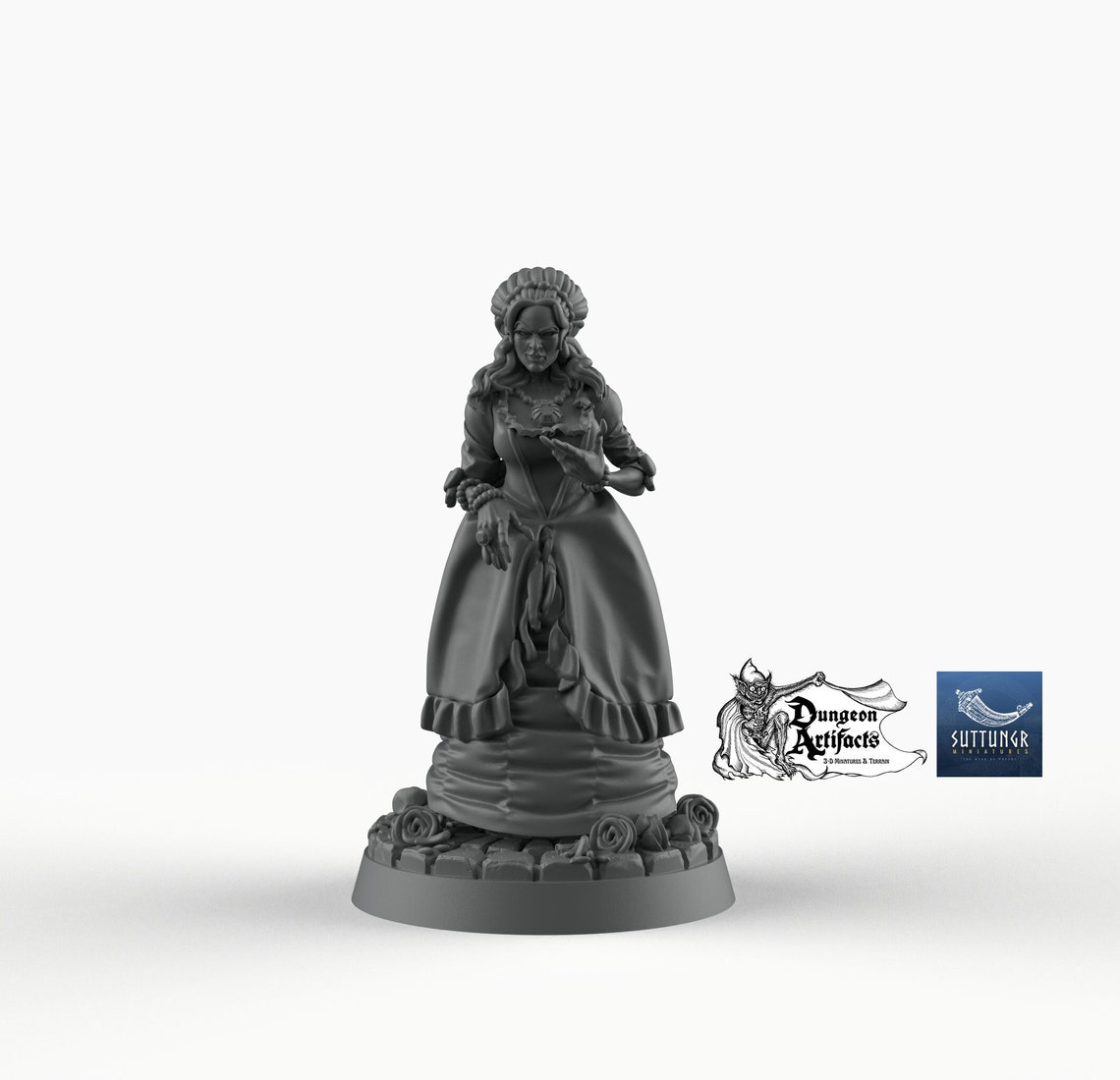 Vampire Countess Suttungr Miniatures Monster D&D Dnd - Etsy