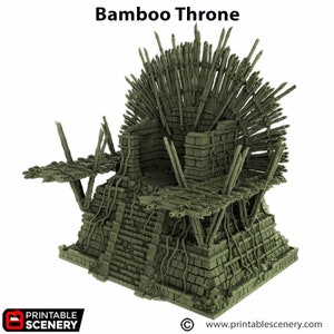 Bamboo Throne - the Gloaming Swamps - Printable Scenery Terrain ...