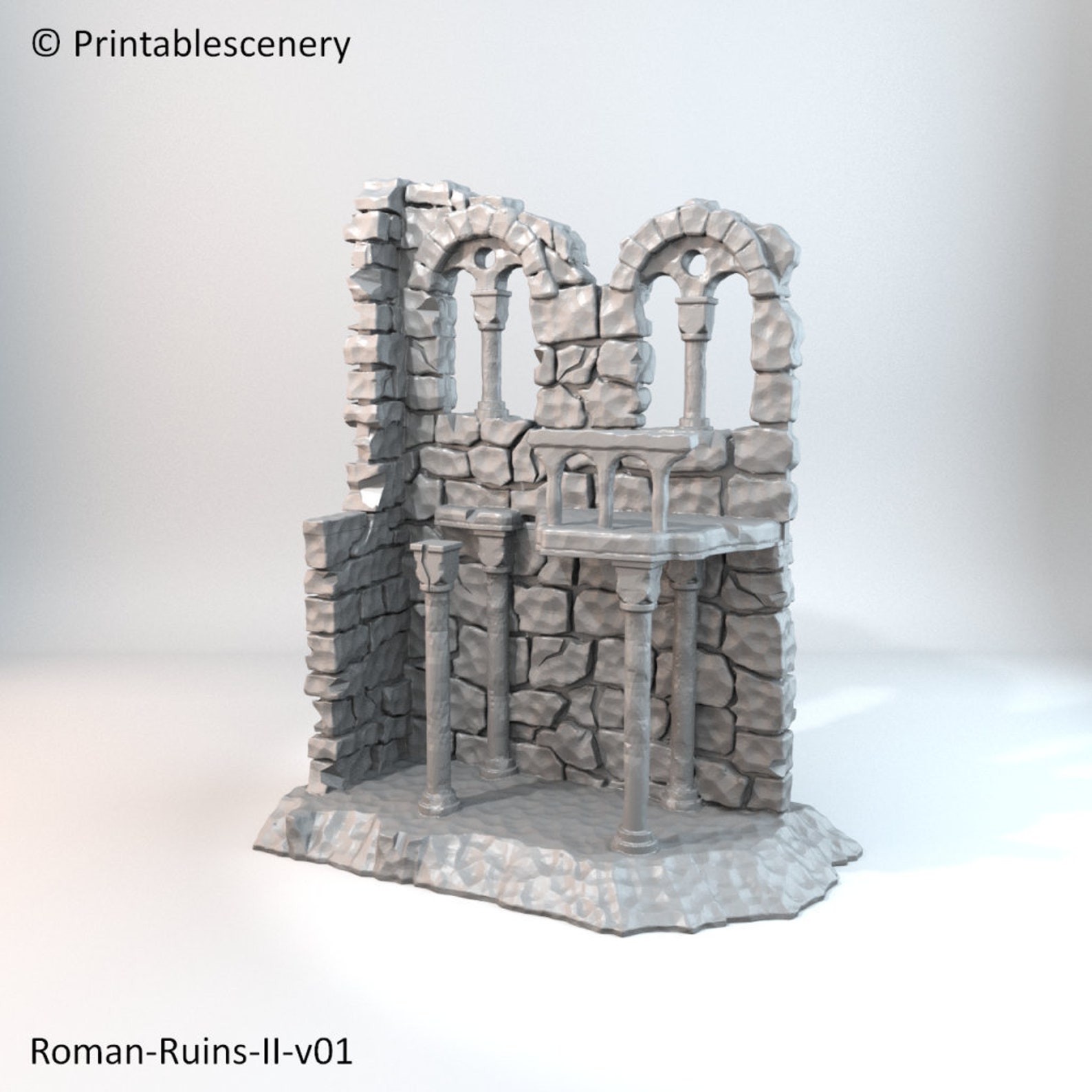 Apocalypse Roman Ruins Window Wall 28mm 32mm Wargaming - Etsy