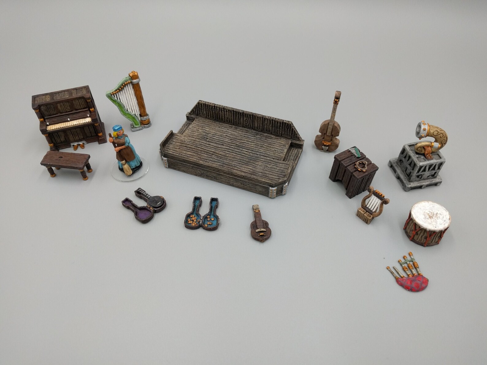 Music and Sound - Musical Instruments Set - 28mm 32mm Hero's Hoard ...