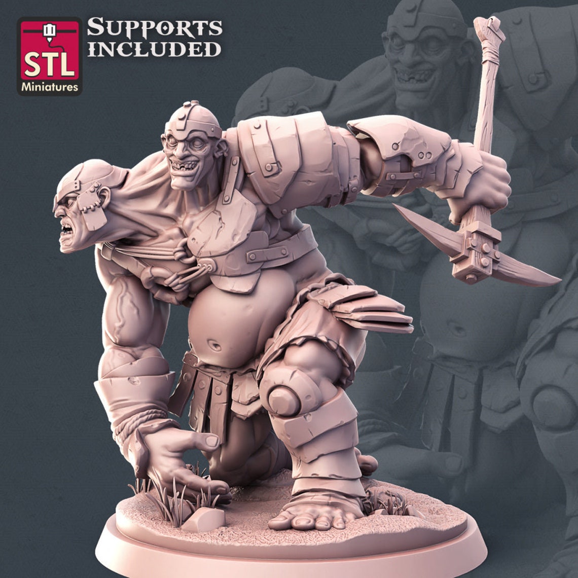 Giant Set - STL Miniatures - Wargaming D&d Dnd - Etsy