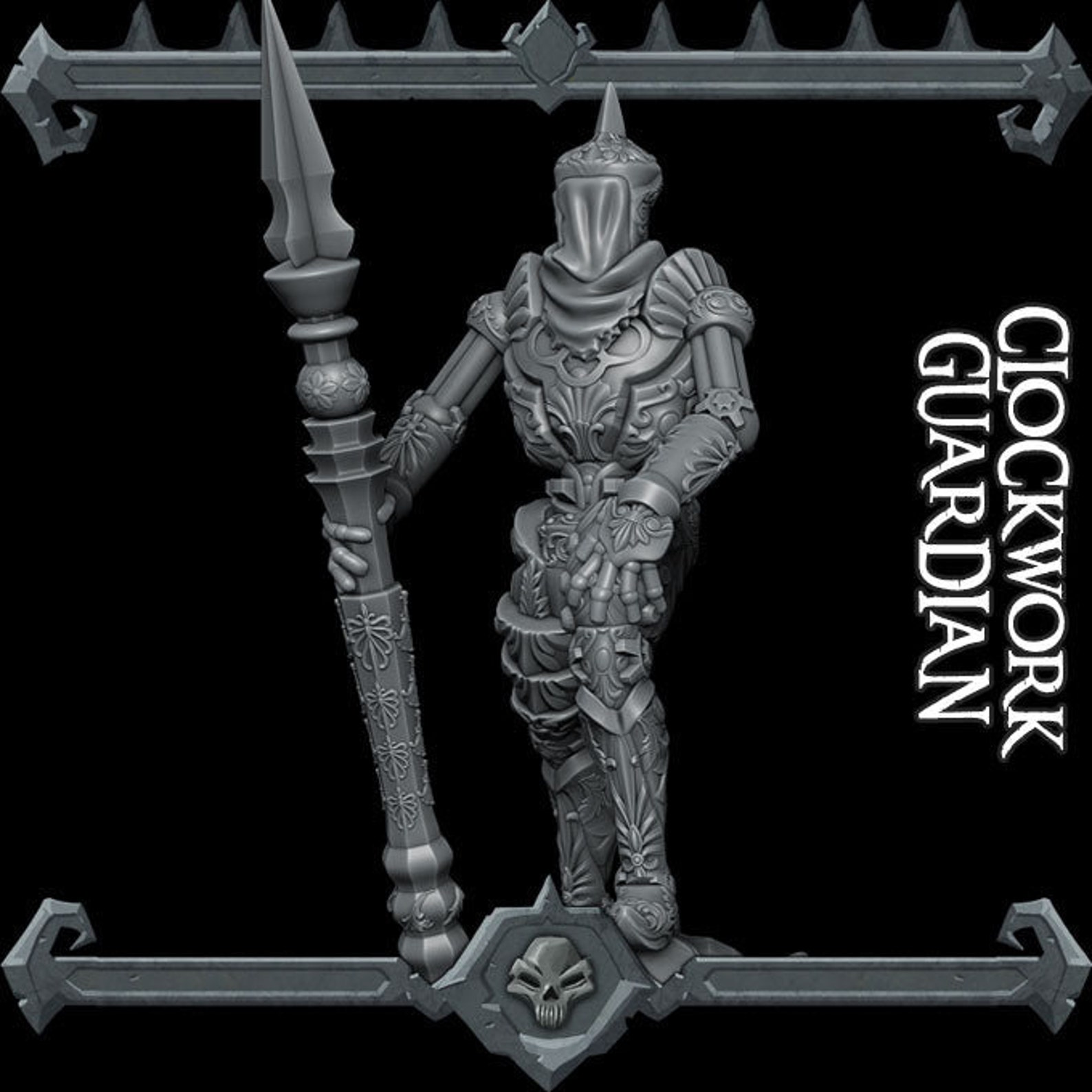 Clockwork Guardian Rocket Pig Wargaming D D Dnd - Etsy