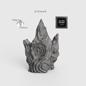 Ice Totems - 15mm 28mm 32mm Wilds of Wintertide Wargaming Terrain - Etsy