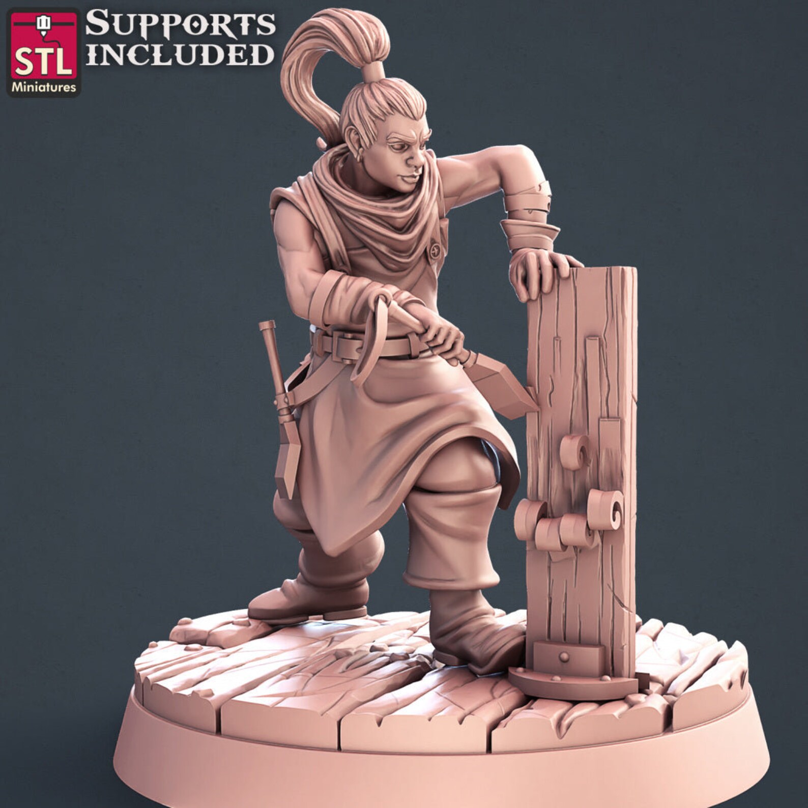 Human Carpenters Set - STL Miniatures - Wargaming D&d Dnd - Etsy