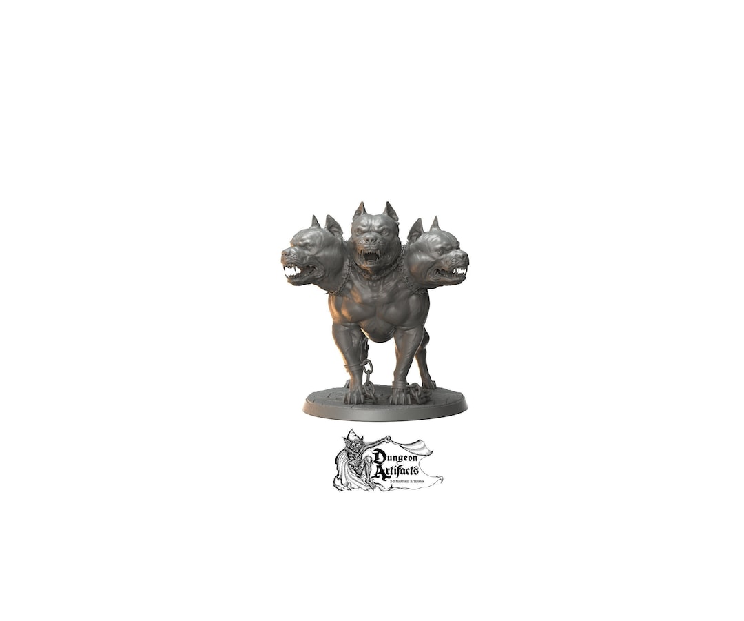 Cerberus - Printomancer3d Miniatures Wargaming D&D Dnd Pathfinder ...