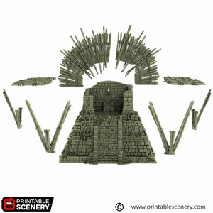 Bamboo Throne - the Gloaming Swamps - Printable Scenery Terrain ...