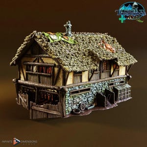 Grand Farmstead - Torbridge Cull Wargaming Terrain D&D Dnd - Etsy
