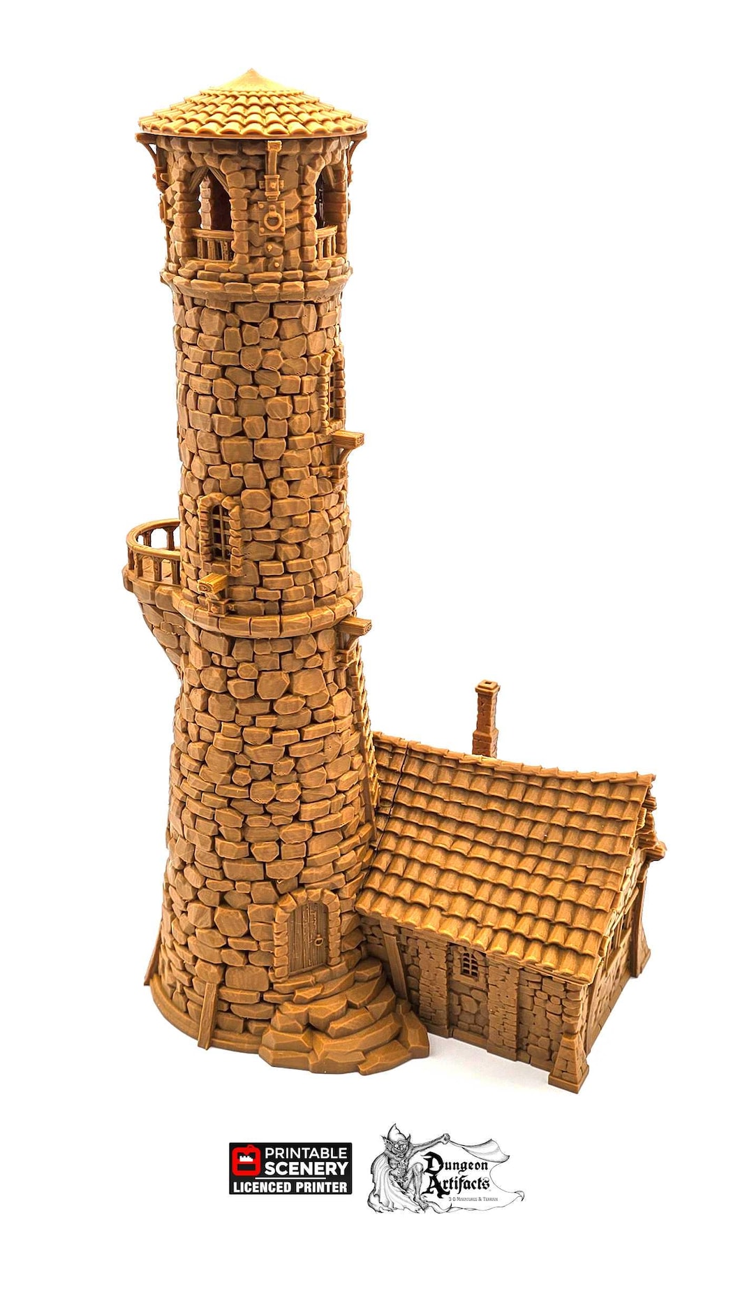 The Lighthouse - the Lost Islands Printable Scenery - Pirates ...