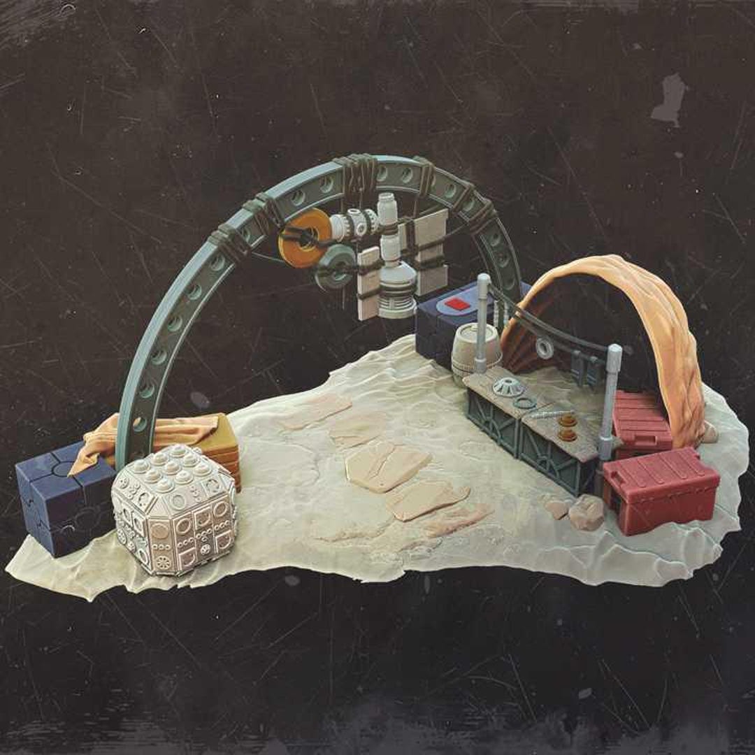 Scavenger's Arch - Mos Jemra - Multiverse - Terrain Wargaming D&D Dnd ...