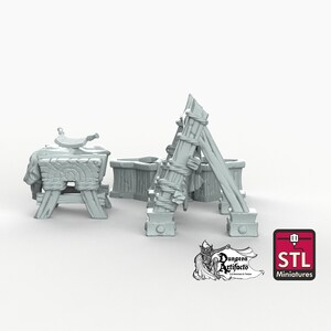 Leather Tannery - STL Miniatures Wargaming Forgotten Realms D&D Dnd ...