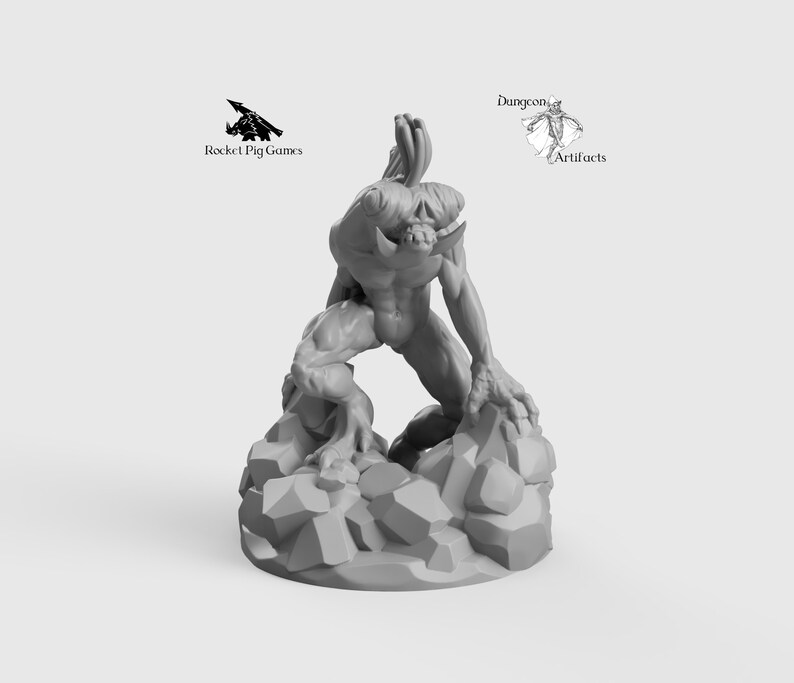 Cave Feral Wargaming Miniatures Monster Rocket Pig Games - Etsy