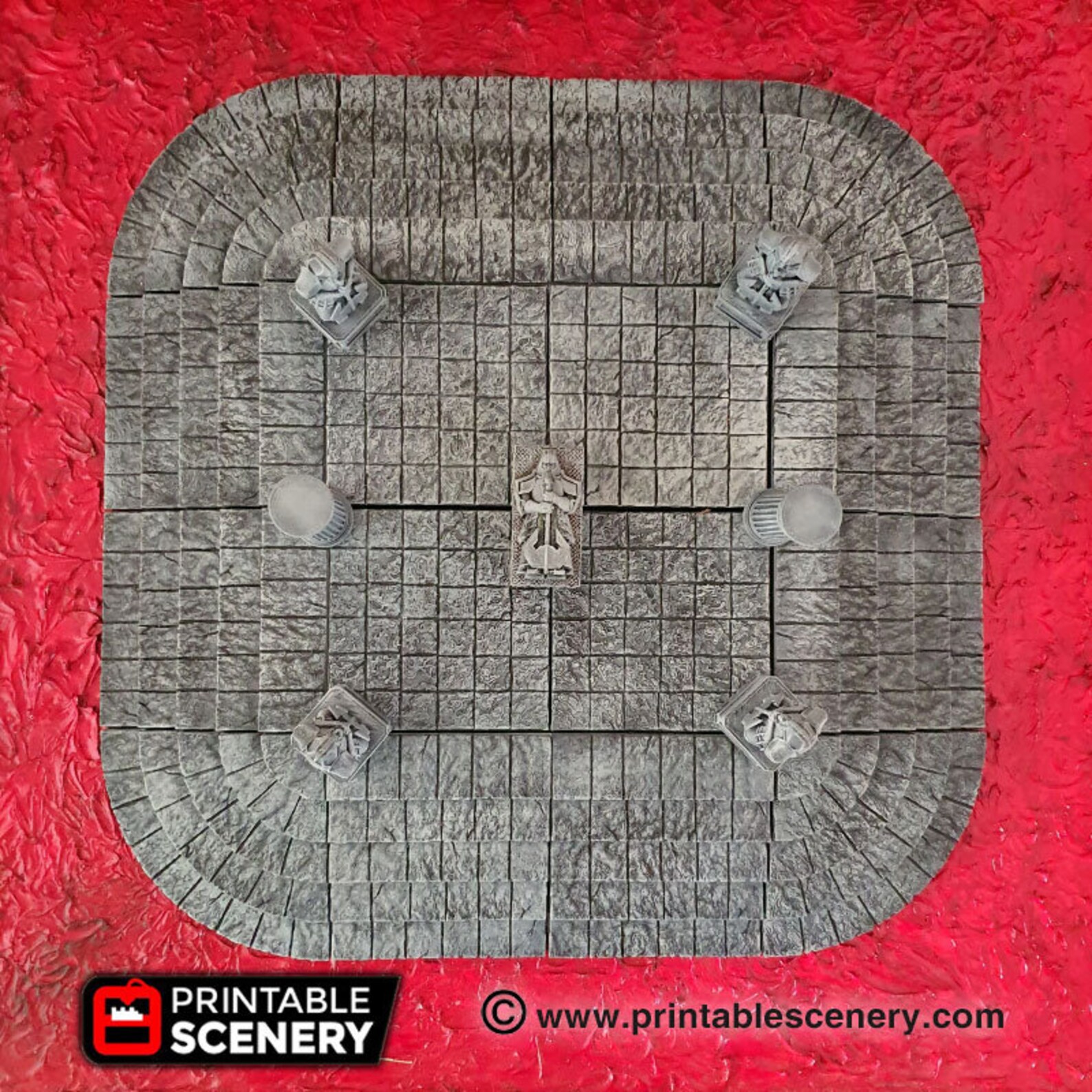 Modular Stone Dais 28mm 32mm Clorehaven and the Goblin - Etsy