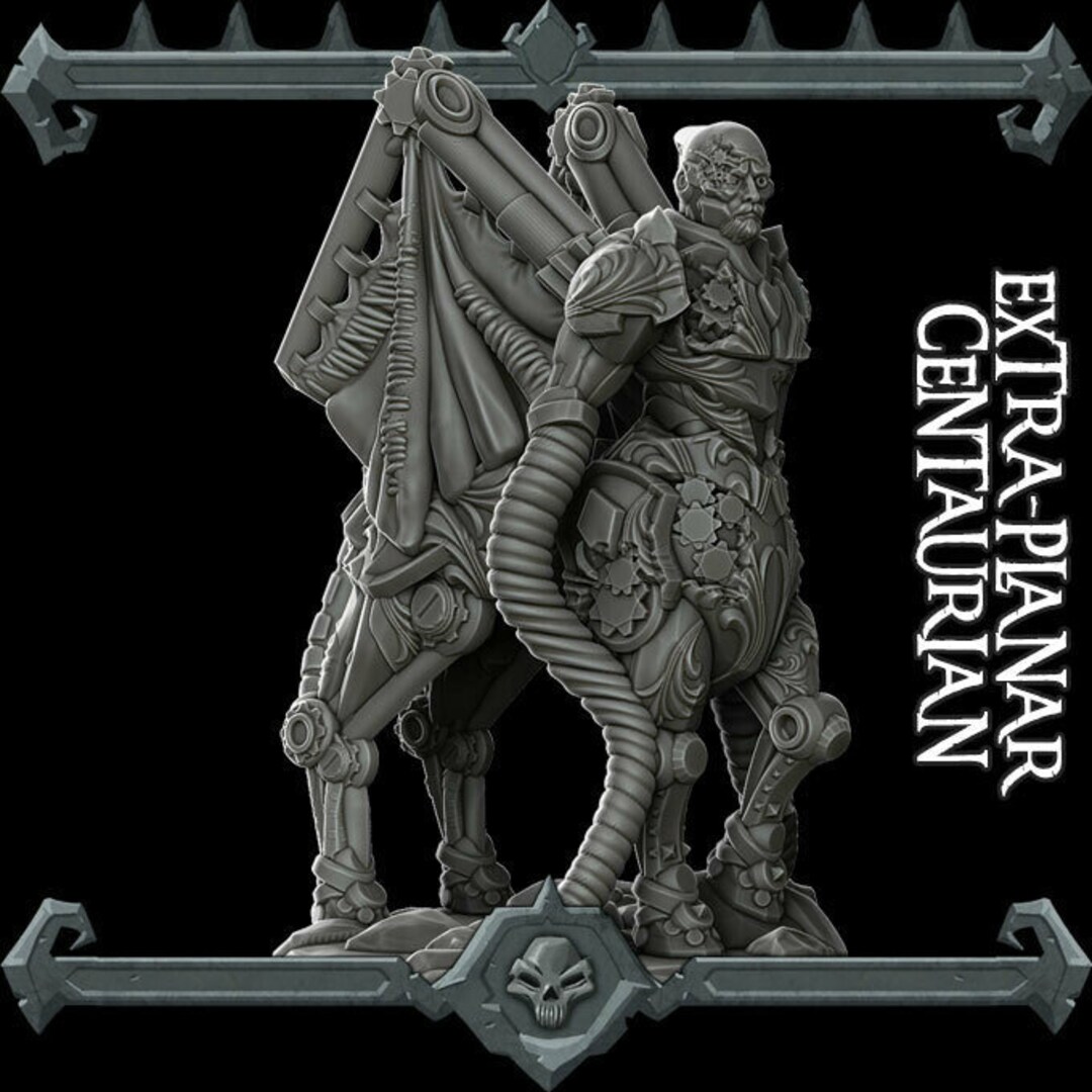 Extra-planar Centaurian - Centaur Wargaming Miniatures Monster Rocket ...