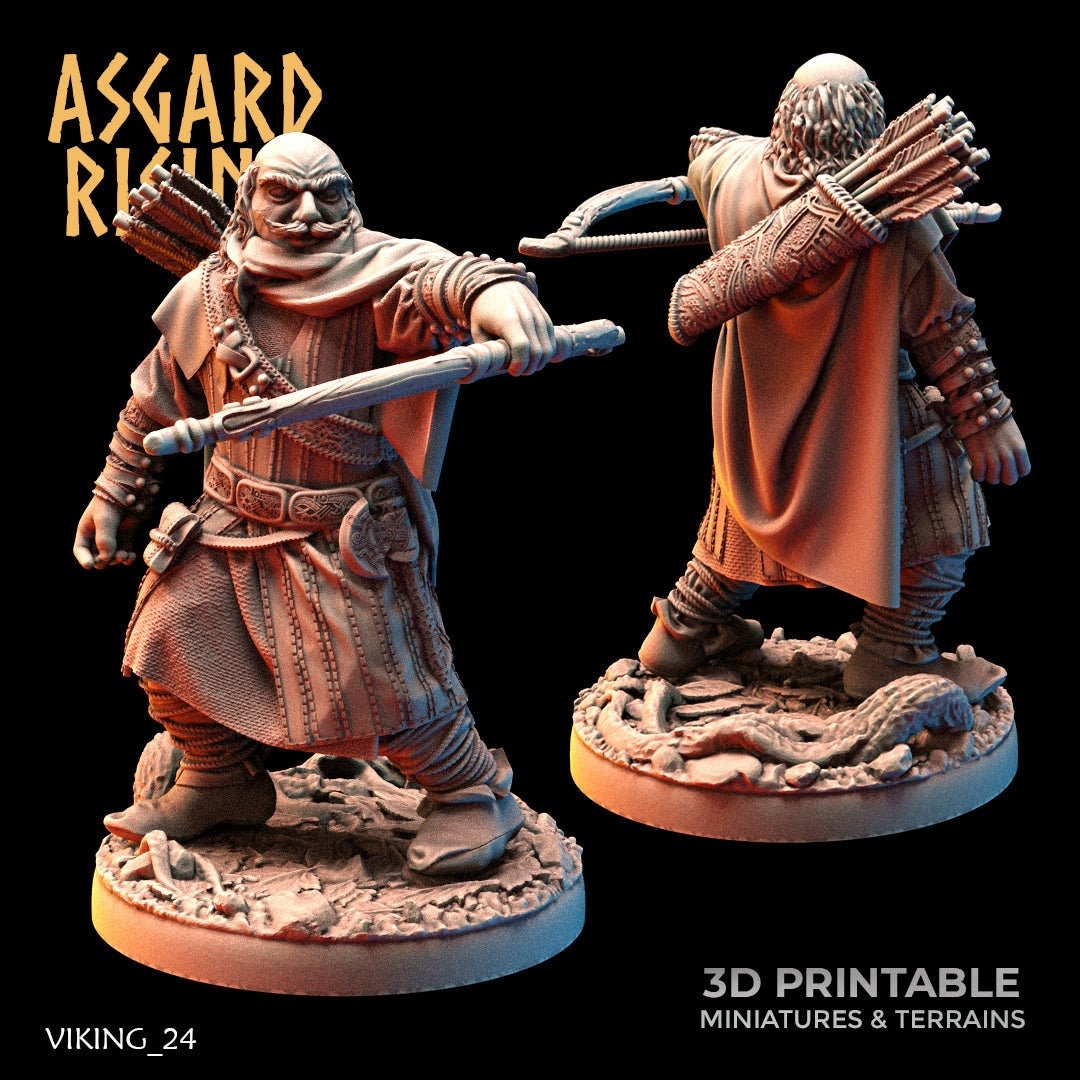 Viking Ranger E - Asgard Rising - Wargaming D&D Dnd - Etsy